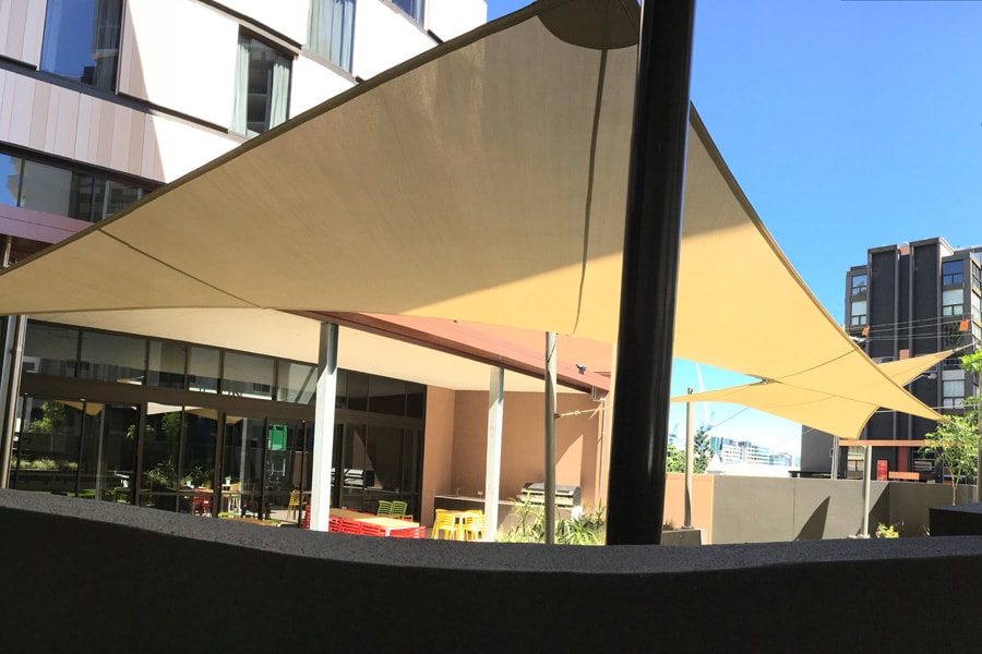 Custom Shade Sails Brisbane | Waterproof Shade Sails | Versatile Structures