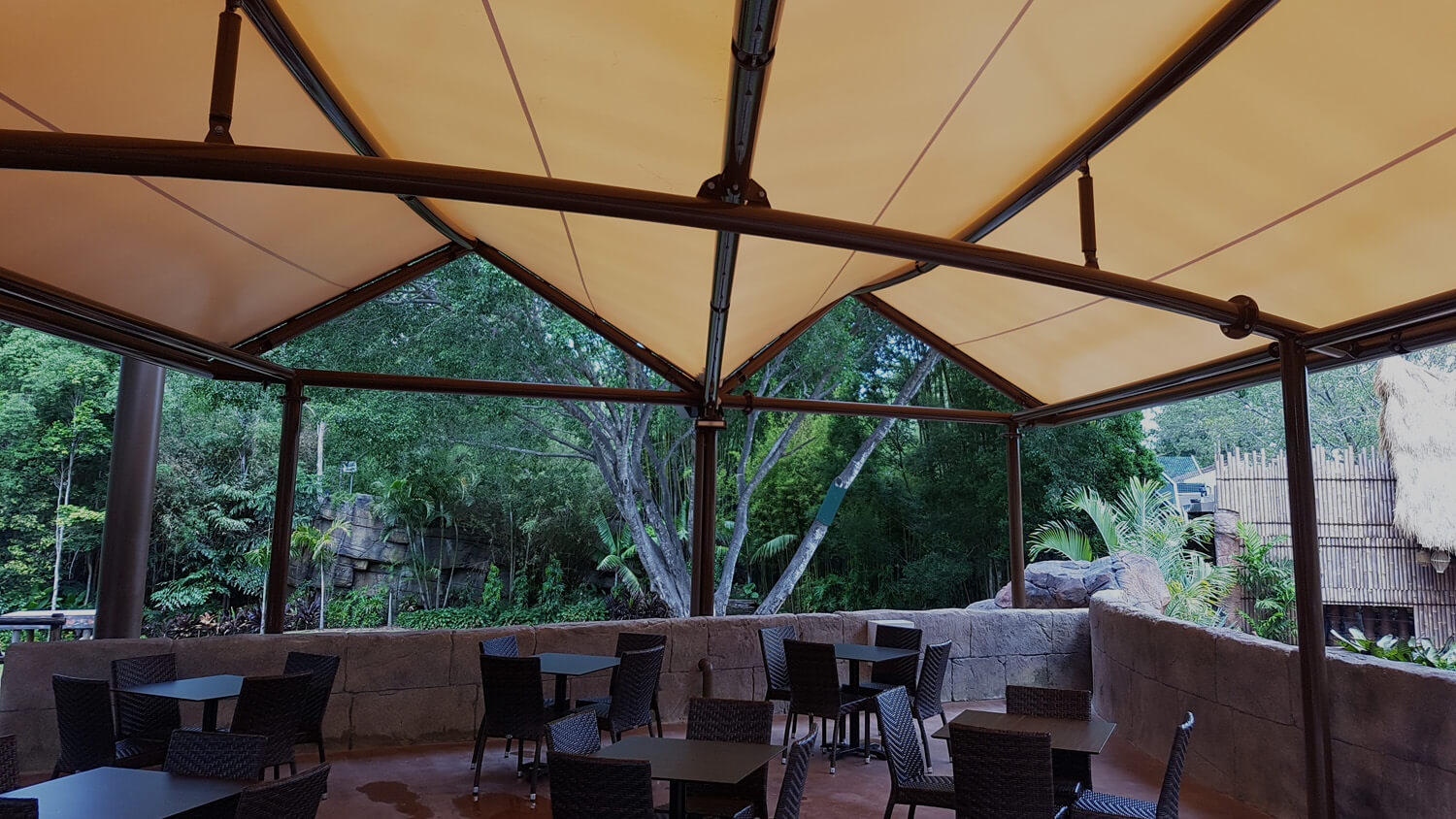Waterproof Shade Sails - Versatile Structures