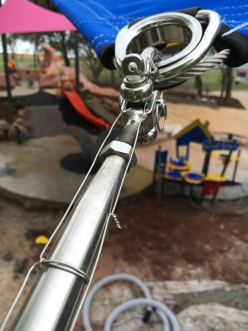 quality shade structure fittings