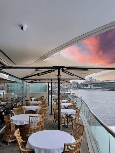 Commercial Shade Structures in Outdoor Hospitality Spaces